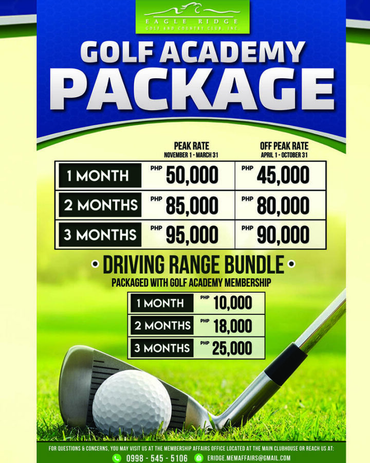 Golf Advisory - Eagle Ridge