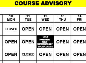 Handicaps - Eagle Ridge